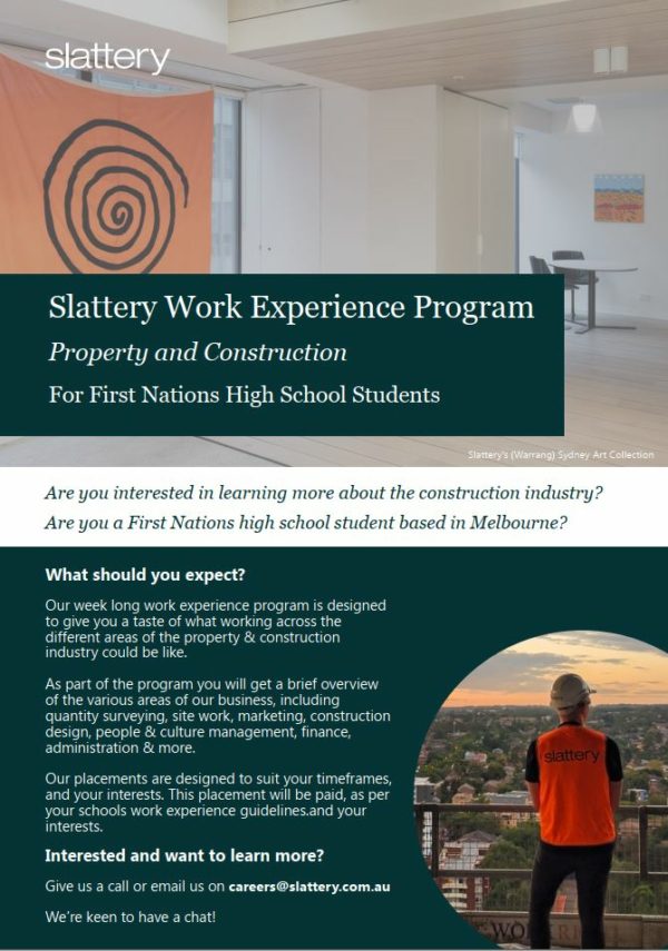 First Nations Work Experience Program - Slattery
